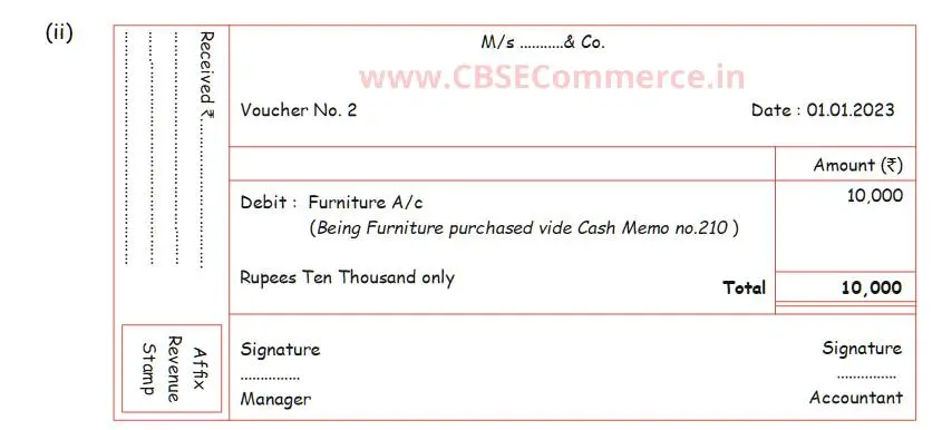 Solution of Q 2 Origin of Transactions-Source Documents and Preparation of Vouchers TS Grewal ...