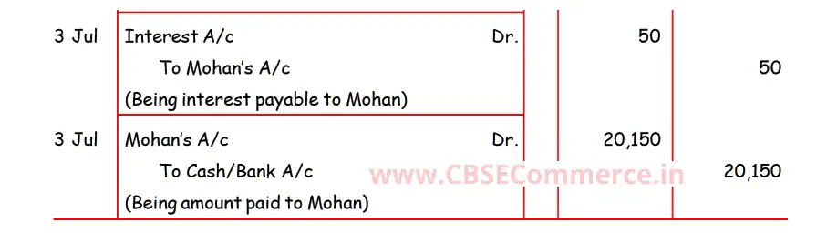 DK Goel Solutions ISC Q 15 Chapter 13 Bills of Exchange Class 11 ISC [2023-24] - CBSE Commerce