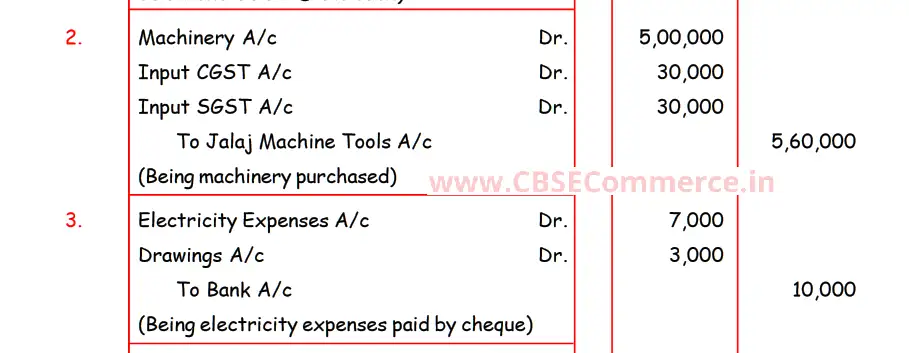 DK Goel Solutions Q 10 Chapter 10 Goods and Service Tax-GST Class 11 ...